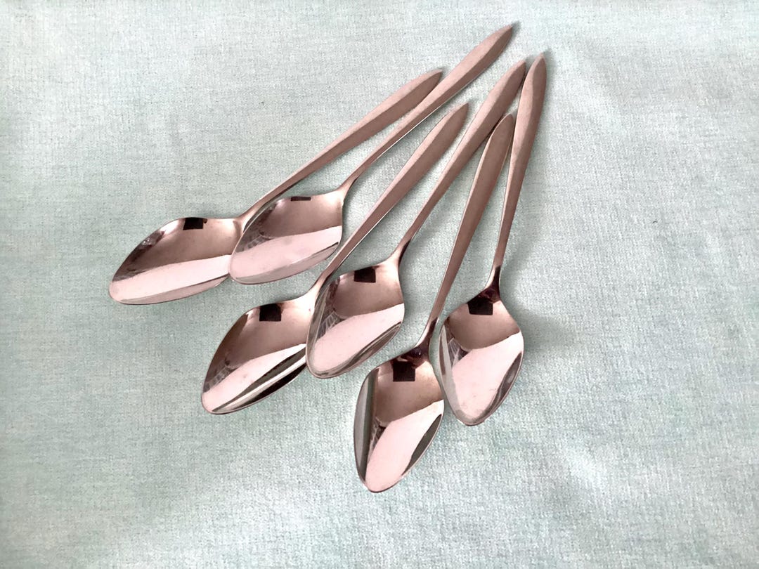 Gero Zilduro Festi Soup Spoons Stainless Flatware Set of 6 - Etsy