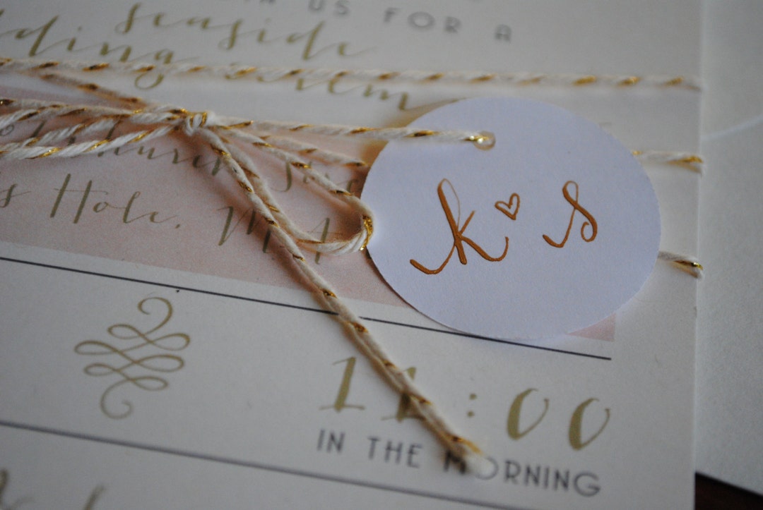 Custom Tags for Wedding Welcome Bags, Gifts, Take-a-ways, Invitations ...