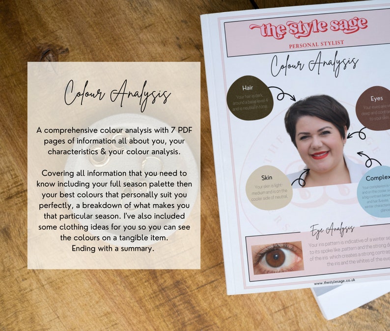 Virtual Colour Analysis (includes Eye Analysis, Hair and Make up Colour ...