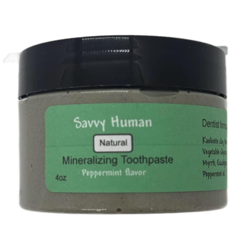 Handmade Natural Remineralizing Toothpaste - Etsy