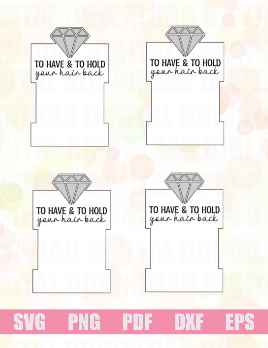 To Have and to Hold SVG Download Wedding Files Cricut SVG Silhouette ...