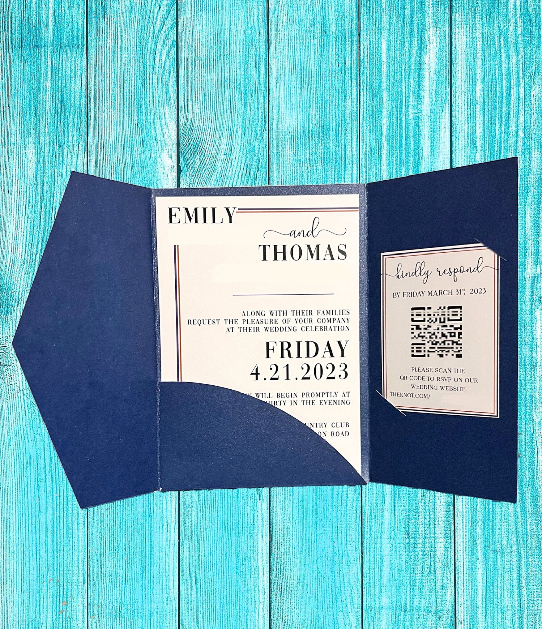 Wedding Invitation Folder Template DIY A6 - SVG - Instant Download - Etsy