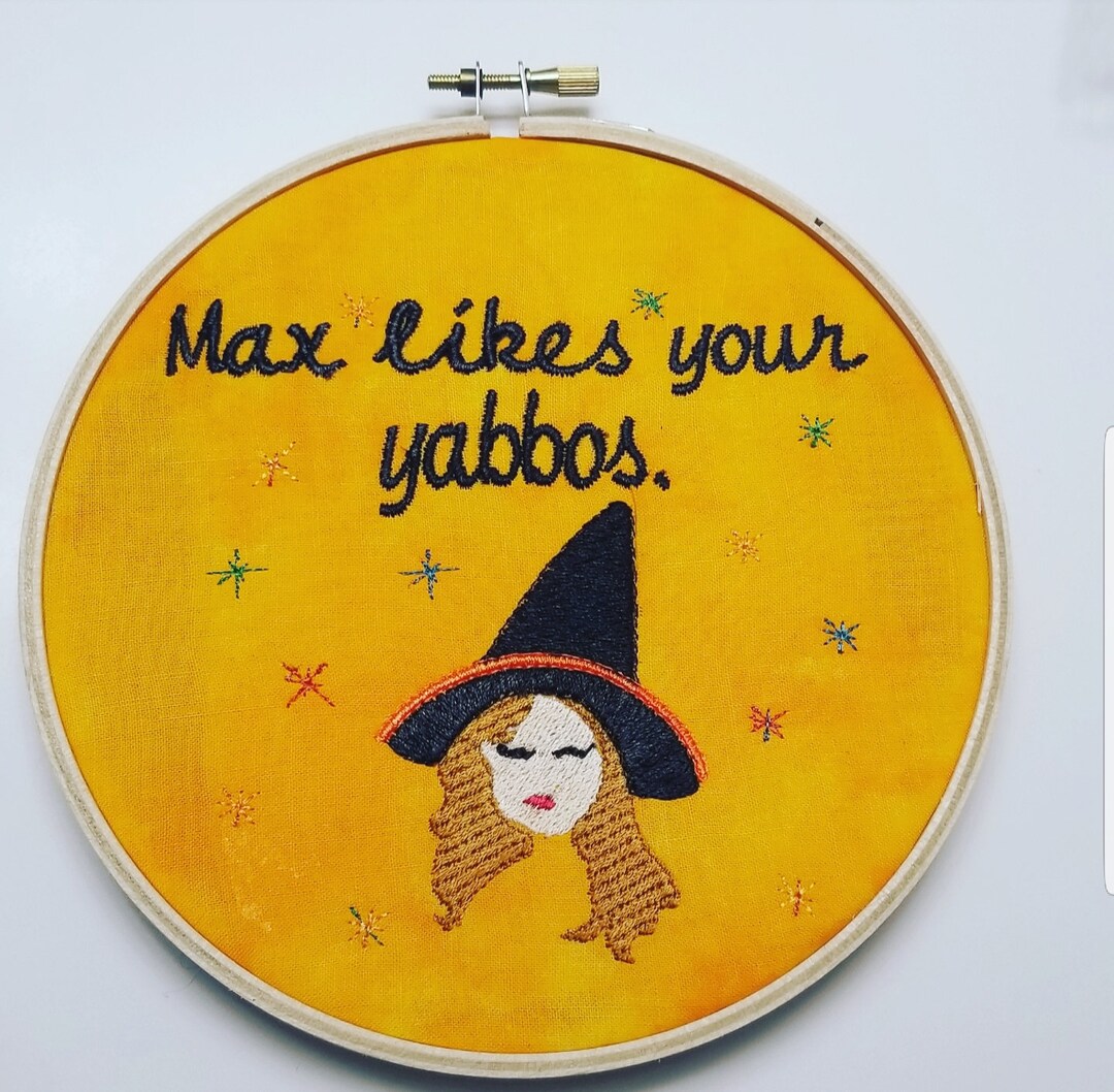 Max Likes Your Yabbos Hocus Pocus Hoop Art - 6 Inch Hoop - Hocus Pocus ...