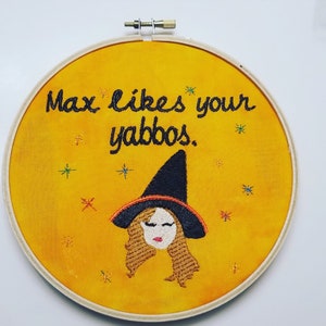 Max Likes Your Yabbos Hocus Pocus Hoop Art - 6 Inch Hoop - Hocus Pocus ...