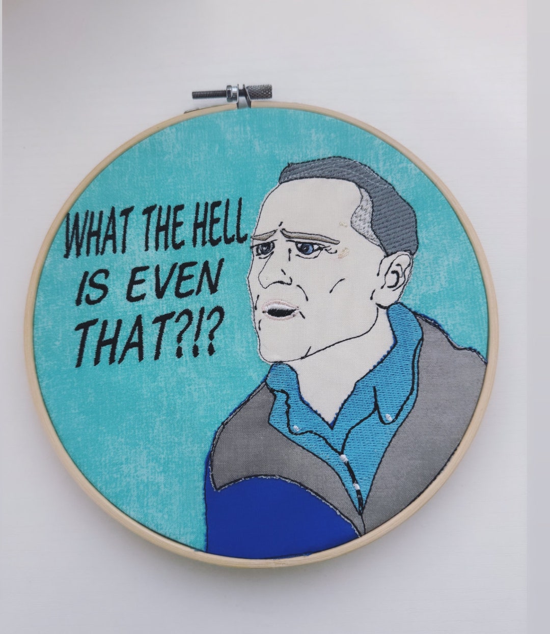 What the Hell is Even That?!? - Funny Meme Embroidery - Daddy Chill ...