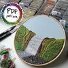 Brussels, Belgium. Hand Embroidery Pattern PDF. DIY. Embroidery Hoop ...