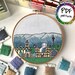 Tehran, Iran. Hand Embroidery Pattern PDF. DIY. Embroidery Hoop Art ...