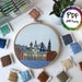 Hamburg Germany. Hand Embroidery Pattern PDF. DIY. Embroidery - Etsy