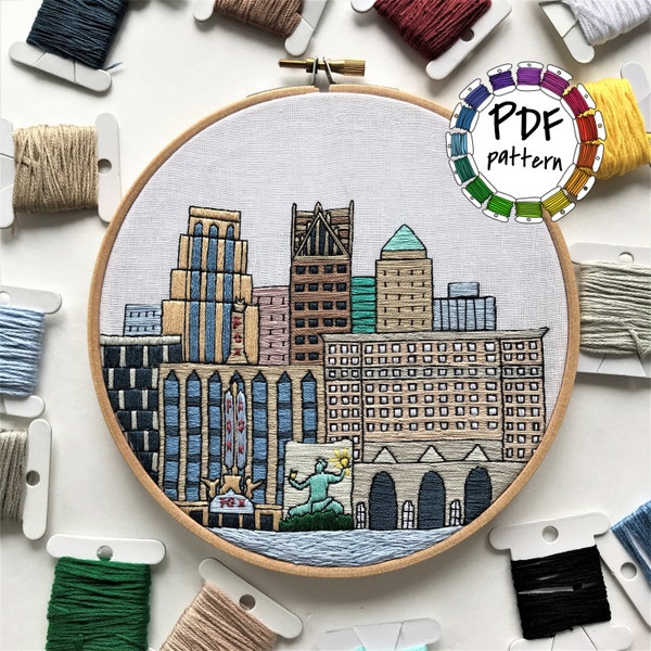Detroit Embroidery - Etsy