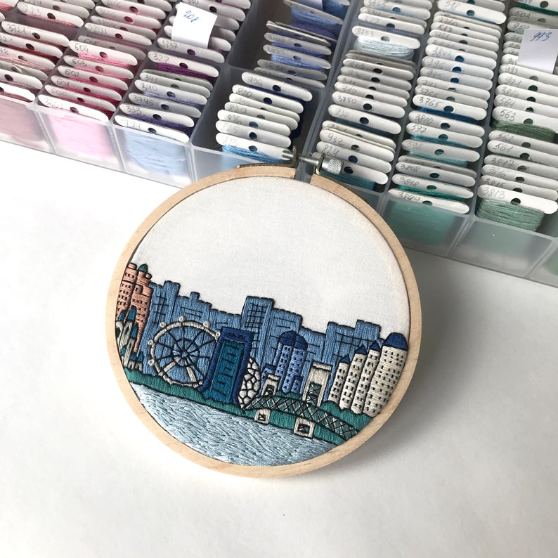 Orlando FL United States. Hand Embroidery Pattern PDF. DIY | Etsy