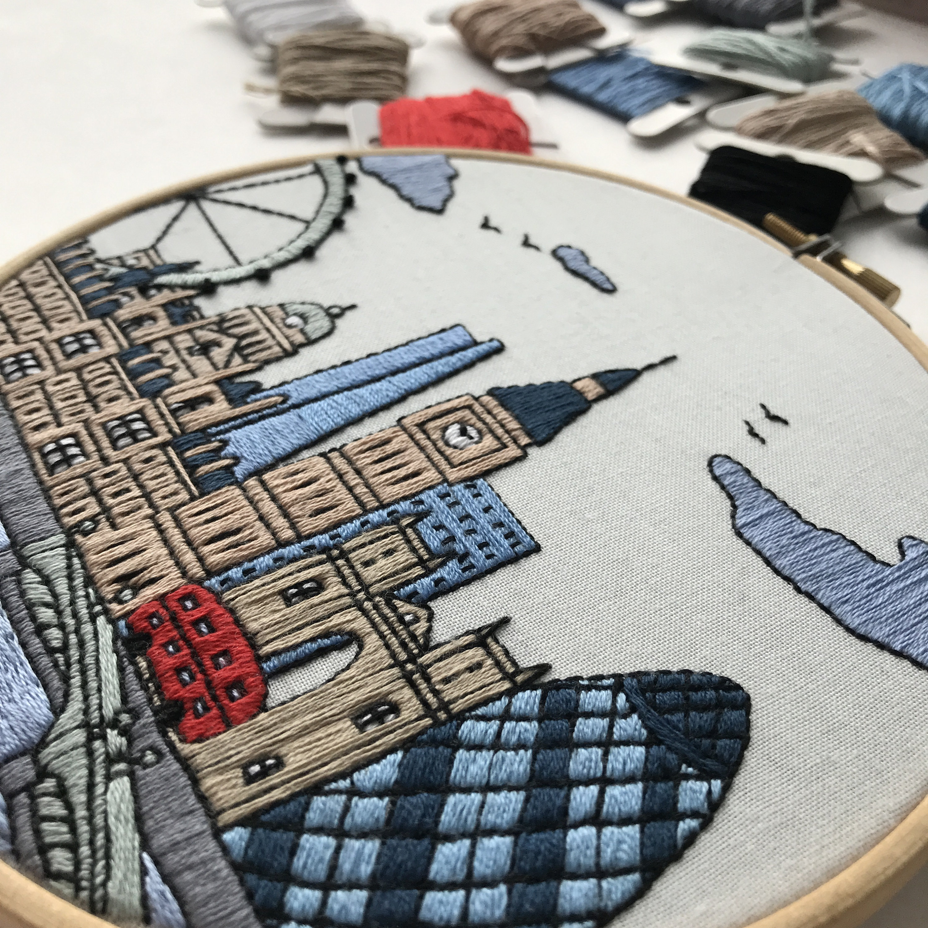 London United Kingdom. Hand Embroidery Pattern PDF. - Etsy London United Kingdom. Hand Embroidery Pattern PDF. - Etsy
