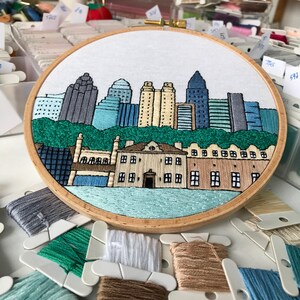 Atlanta GA, United States Hand Embroidery Pattern PDF. DIY. Embroidery ...