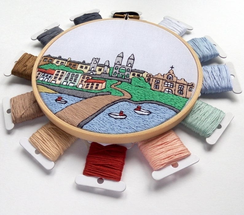 St. Andrews Scotland United Kingdom. Hand Embroidery Pattern - Etsy
