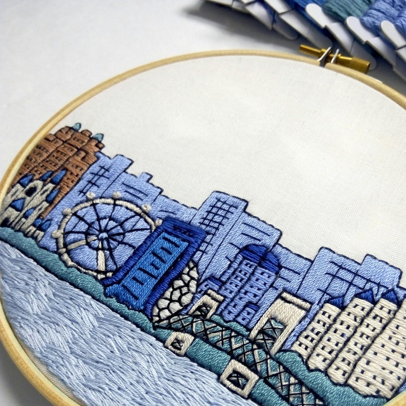 Orlando FL United States. Hand Embroidery Pattern PDF. DIY | Etsy