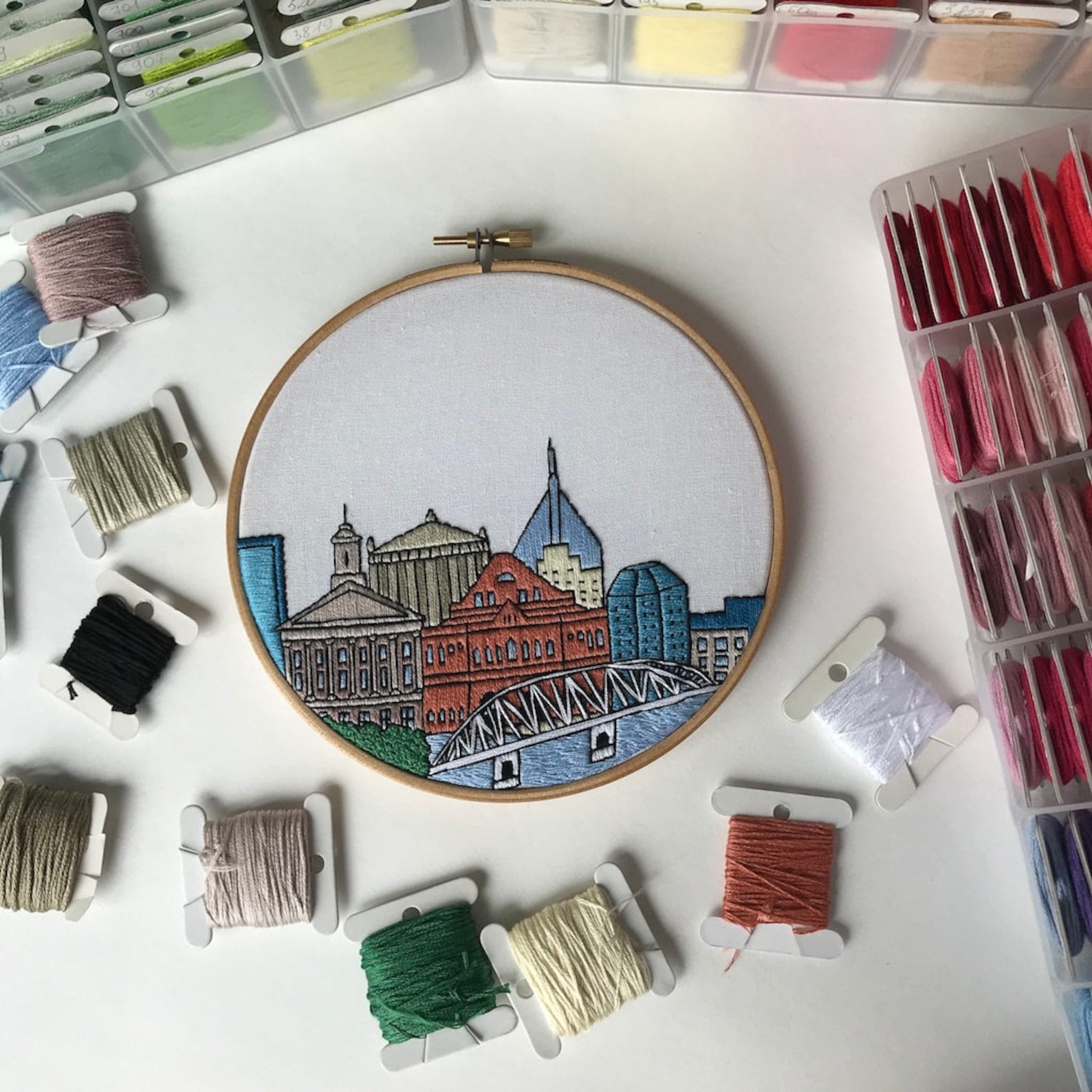 Nashville, TN, United States. Hand Embroidery Pattern PDF With ...
