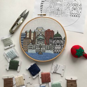 St. Louis MO, United States. Hand Embroidery Pattern PDF. Embroidery ...