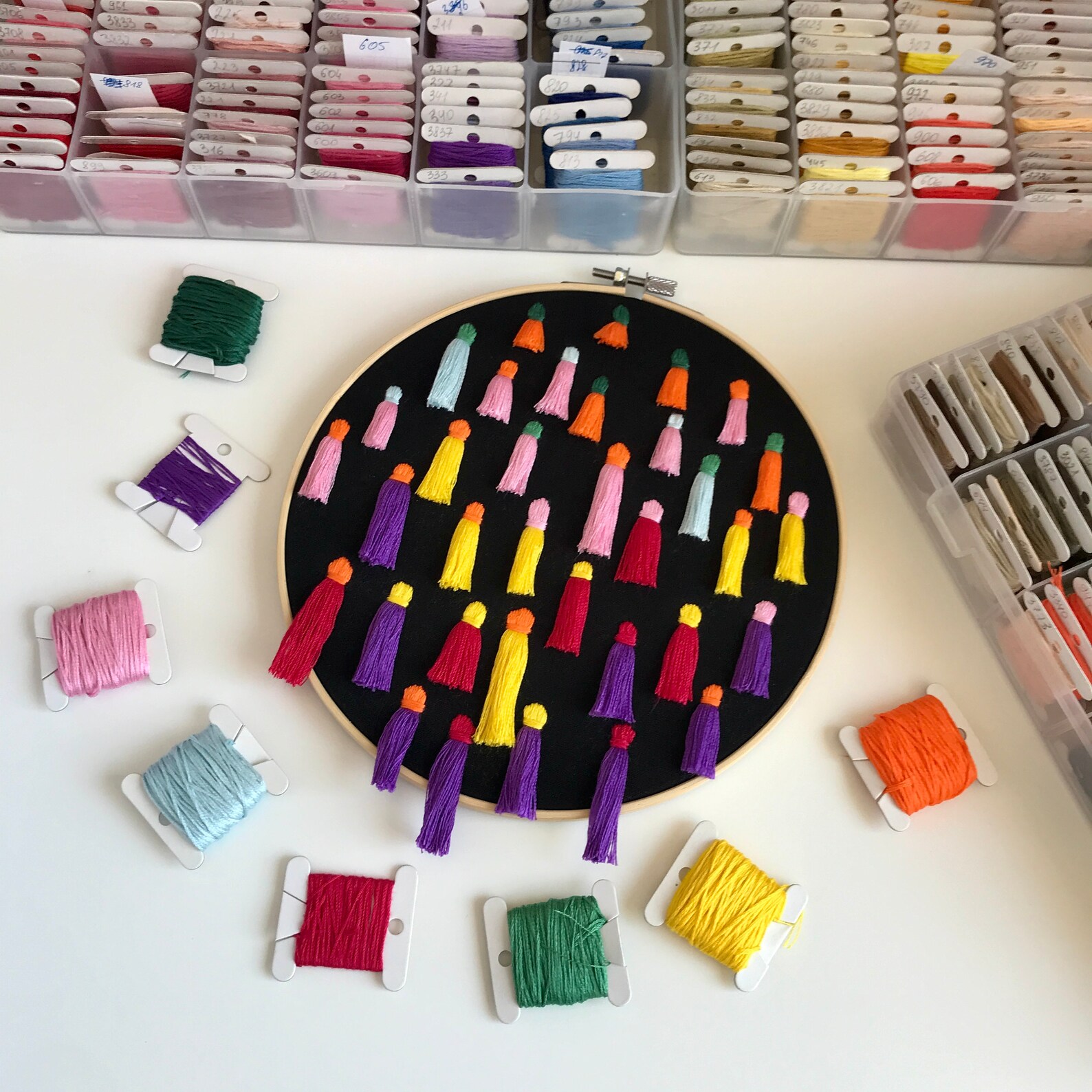 Black and Bright 3 Hand Embroidery Patterns. Hand Embroidery - Etsy