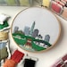 Taipei, Taiwan. Hand Embroidery Pattern PDF. DIY. Free Embroidery Guide ...