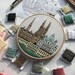 Vienna, Austria. Hand Embroidery Pattern PDF. DIY. Embroidery Hoop Art ...