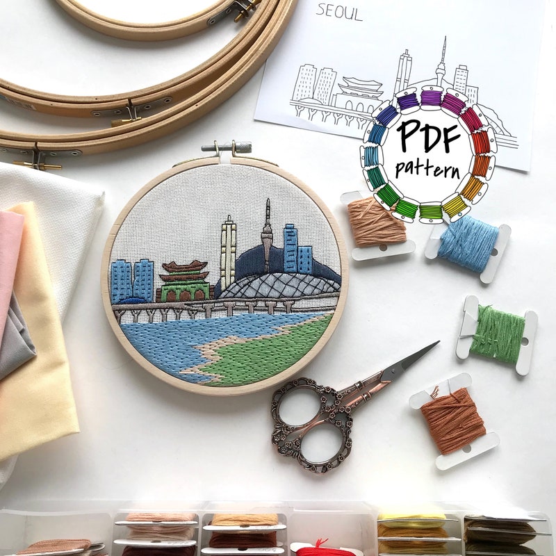 Korean Embroidery - Etsy