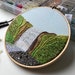 Waterfall Landscape, Hand Embroidery Pattern. Hand Embroidery Pattern ...