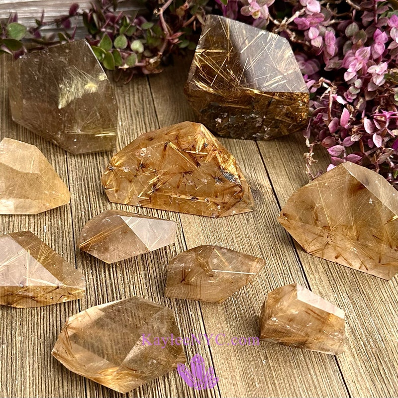 Golden Rutilated Quartz - Etsy