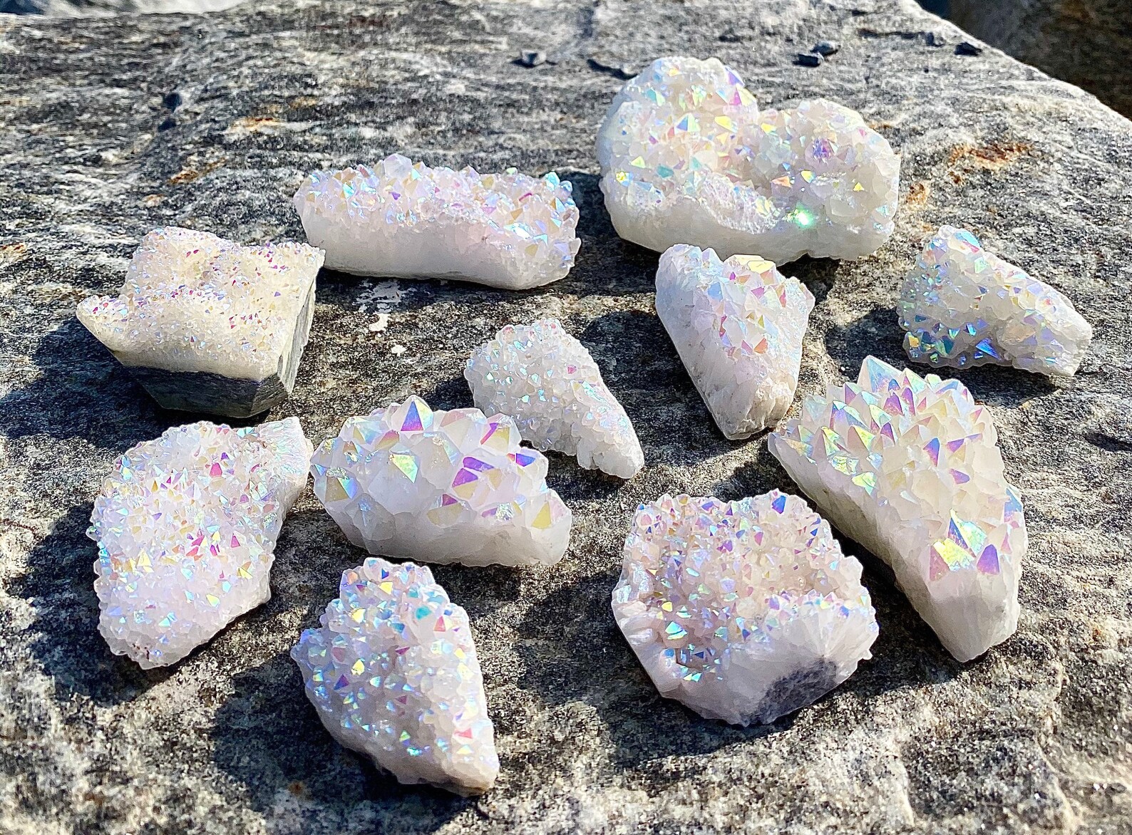 Wholesale Lot 2 Lbs Angel Aura Quartz Cluster Crystal Raw Nice - Etsy