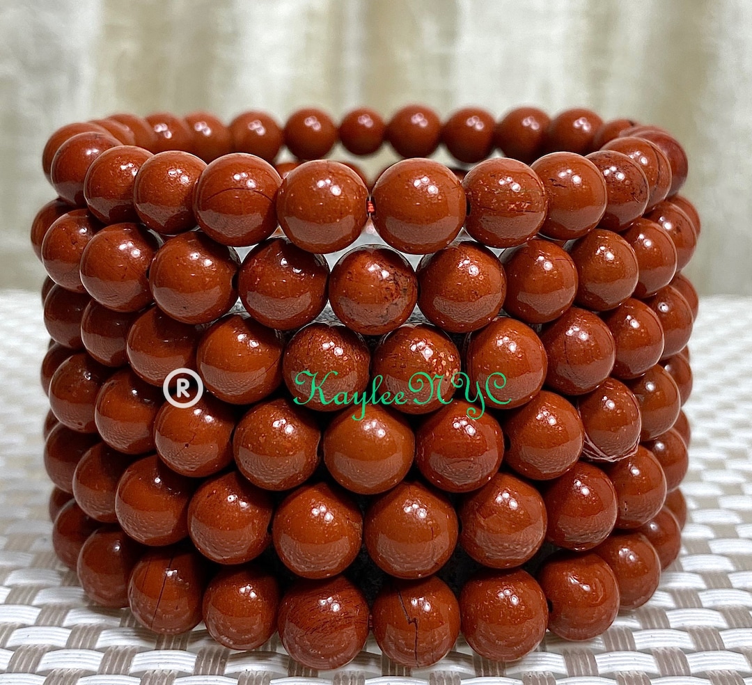 Wholesale 6 Pcs Natural Red Jasper 8mm 7.5 Crystal Healing - Etsy
