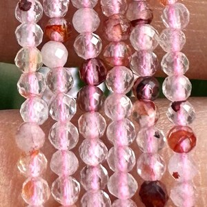 Wholesale 6 Pcs 2mm Natural Hematoid Fire Quartz Necklaces - Etsy