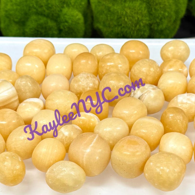 Tumbled Calcite Crystals - Etsy