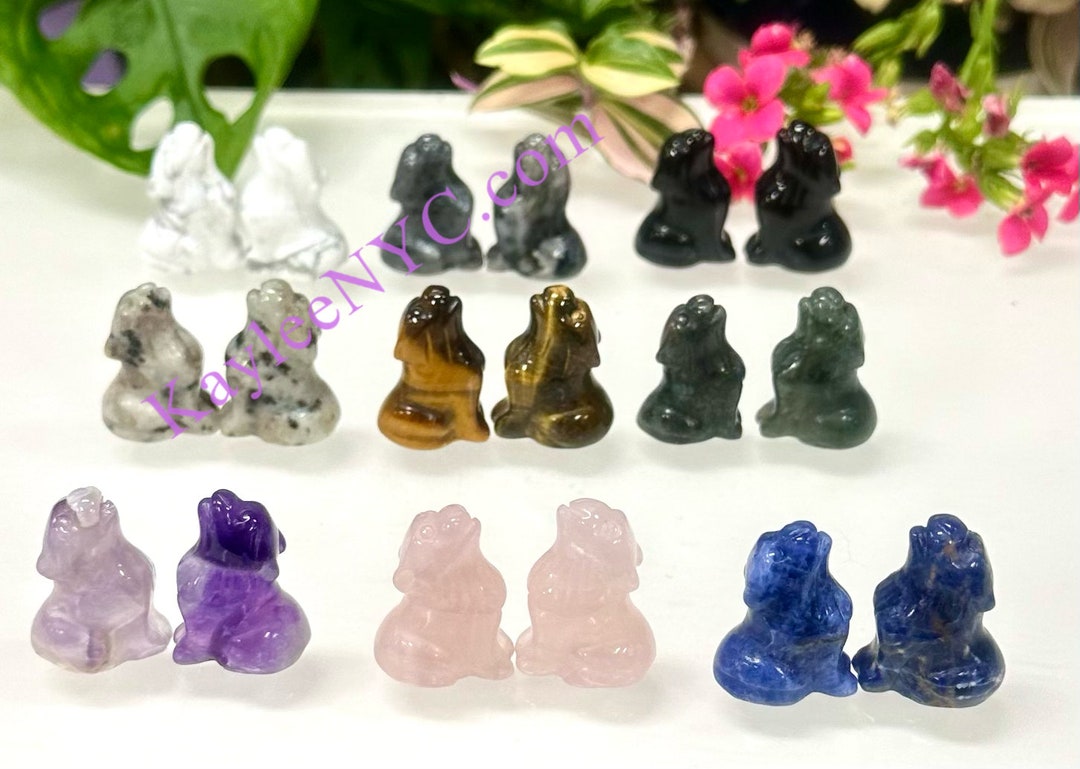 Wholesale Lot 18 Pcs 1” Mix Crystal Wolf Healing Energy - Etsy
