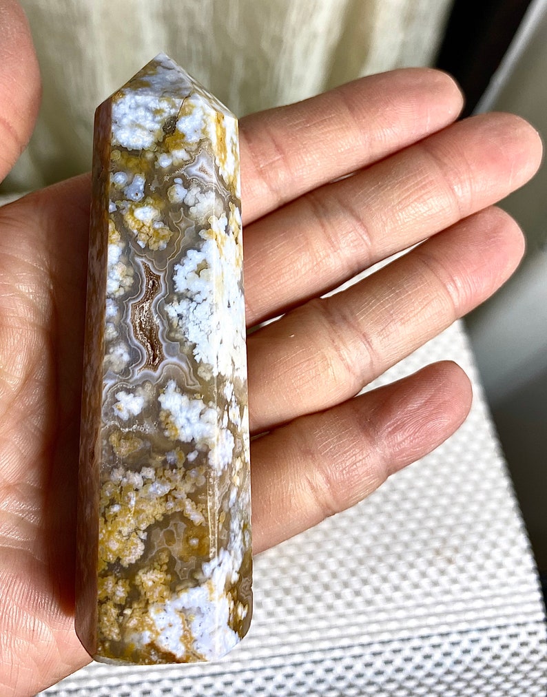 Wholesale Lot 1 Lb Snowflake Agate Obelisk Tower Point Crystal | Etsy