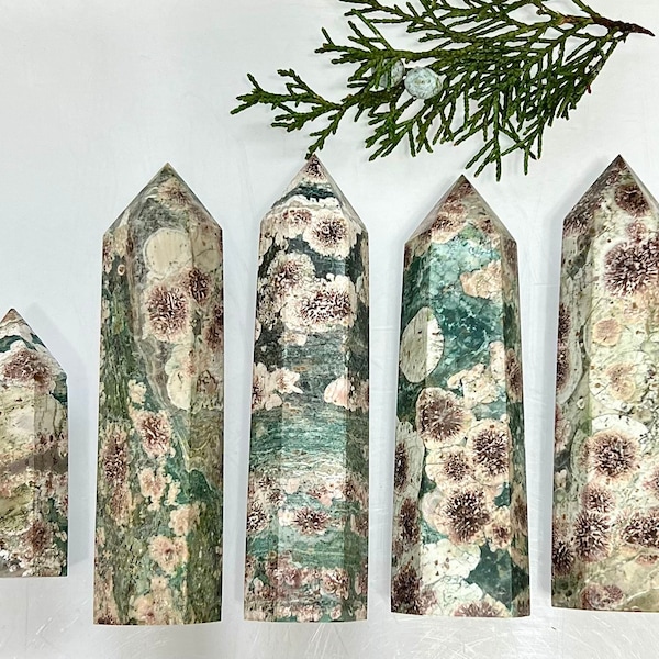 Flower Jasper - Etsy