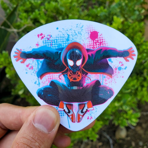 Spiderman Miles Morales Vinyl Sticker | Etsy