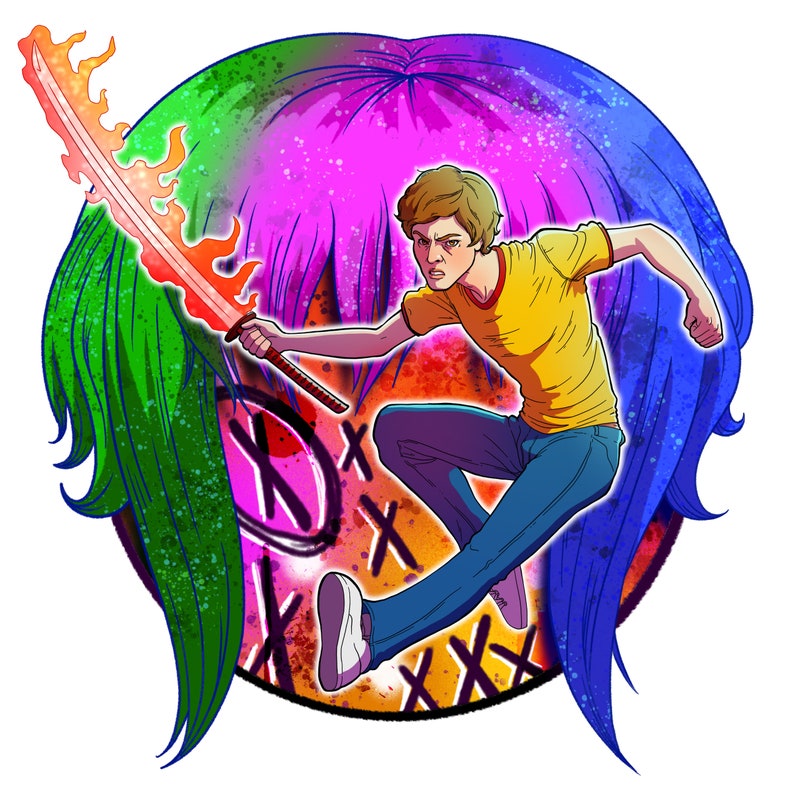 Scott Pilgrim Sticker - Etsy