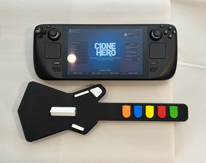 Mini Guitar for Clone Hero, Guitar Hero or Rockband (PC/PS4/PS5) - Etsy