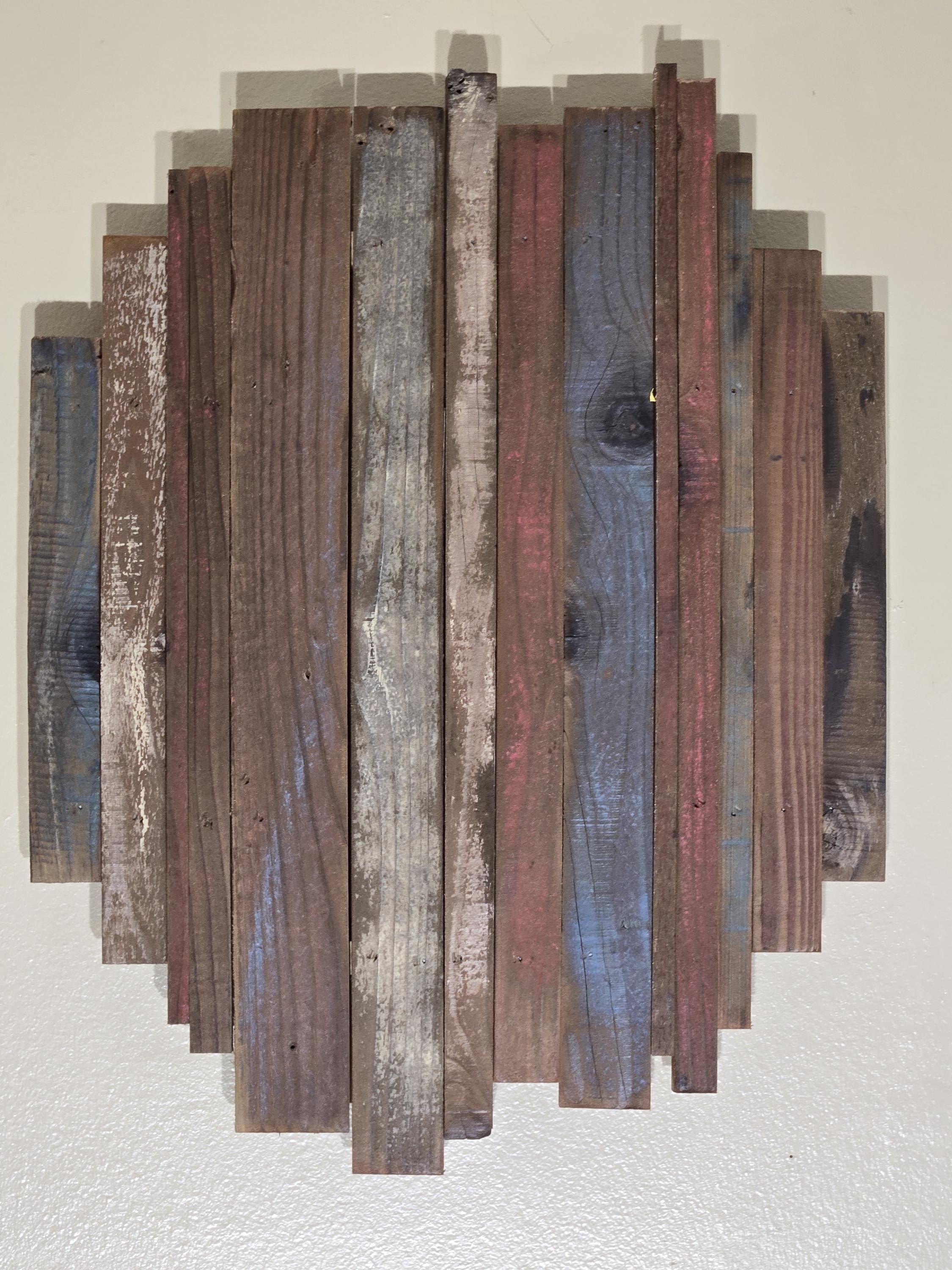 Handmade Rustic Farmhouse Wall Art. Repurposed Wood Turned Into Wall ...
