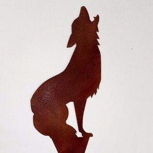 Howling Coyote Garden Art YA16B-1 - Etsy