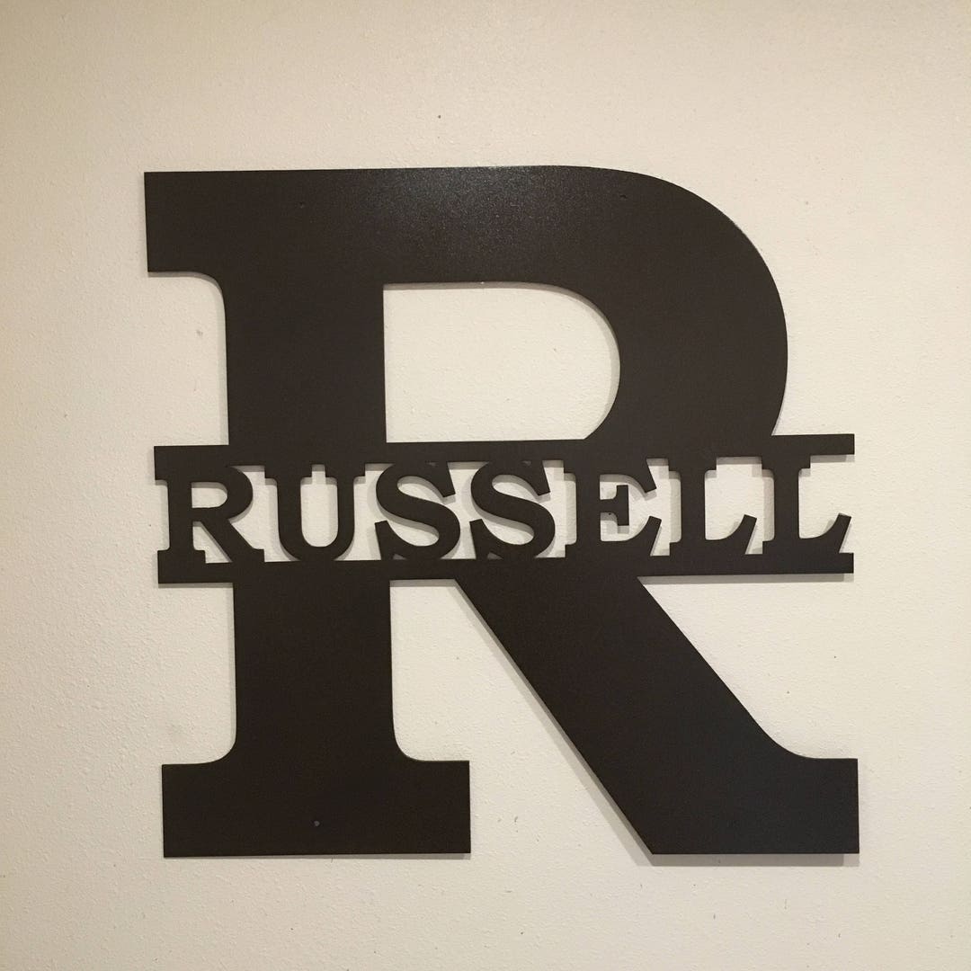 Monogram Letter - Etsy