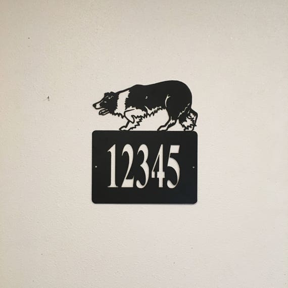 Animal Address Sign HN02 - Etsy