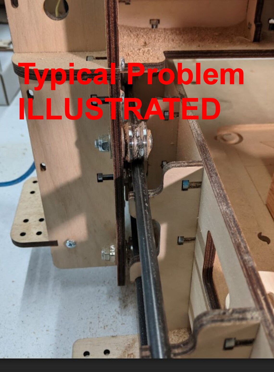 NEW Quantum Rail Wiper Kit Wipes Sawdust off the Bobscnc Router ...