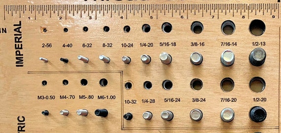 Bolt And Screw Identification Chart