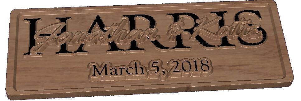 Custom Stack Sign Two Level Carved Sign - Etsy