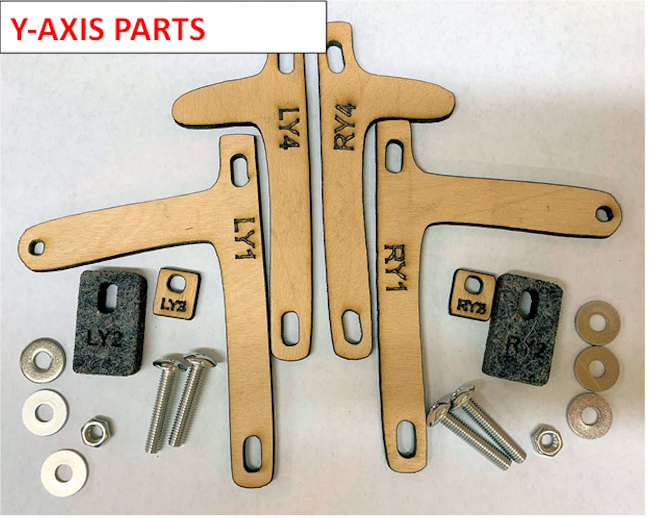 NEW - Quantum Rail Wiper Kit - Wipes Sawdust off the Bobscnc Router ...