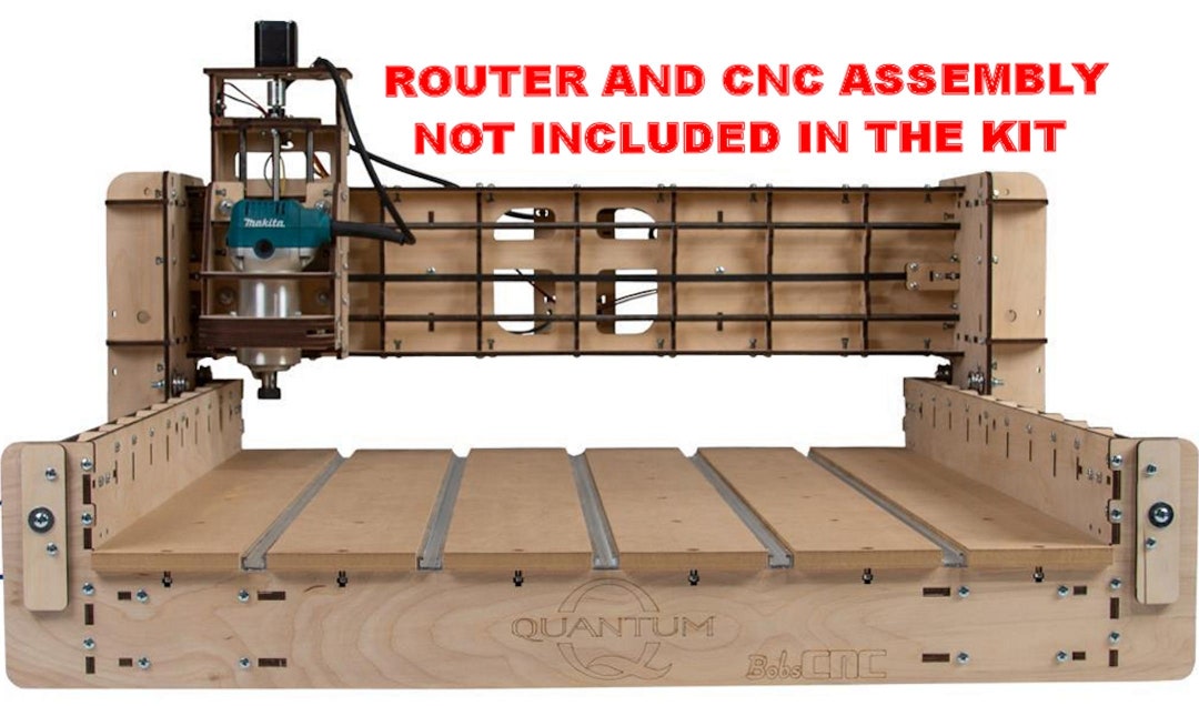 NEW - Quantum Rail Wiper Kit - Wipes Sawdust off the Bobscnc Router ...