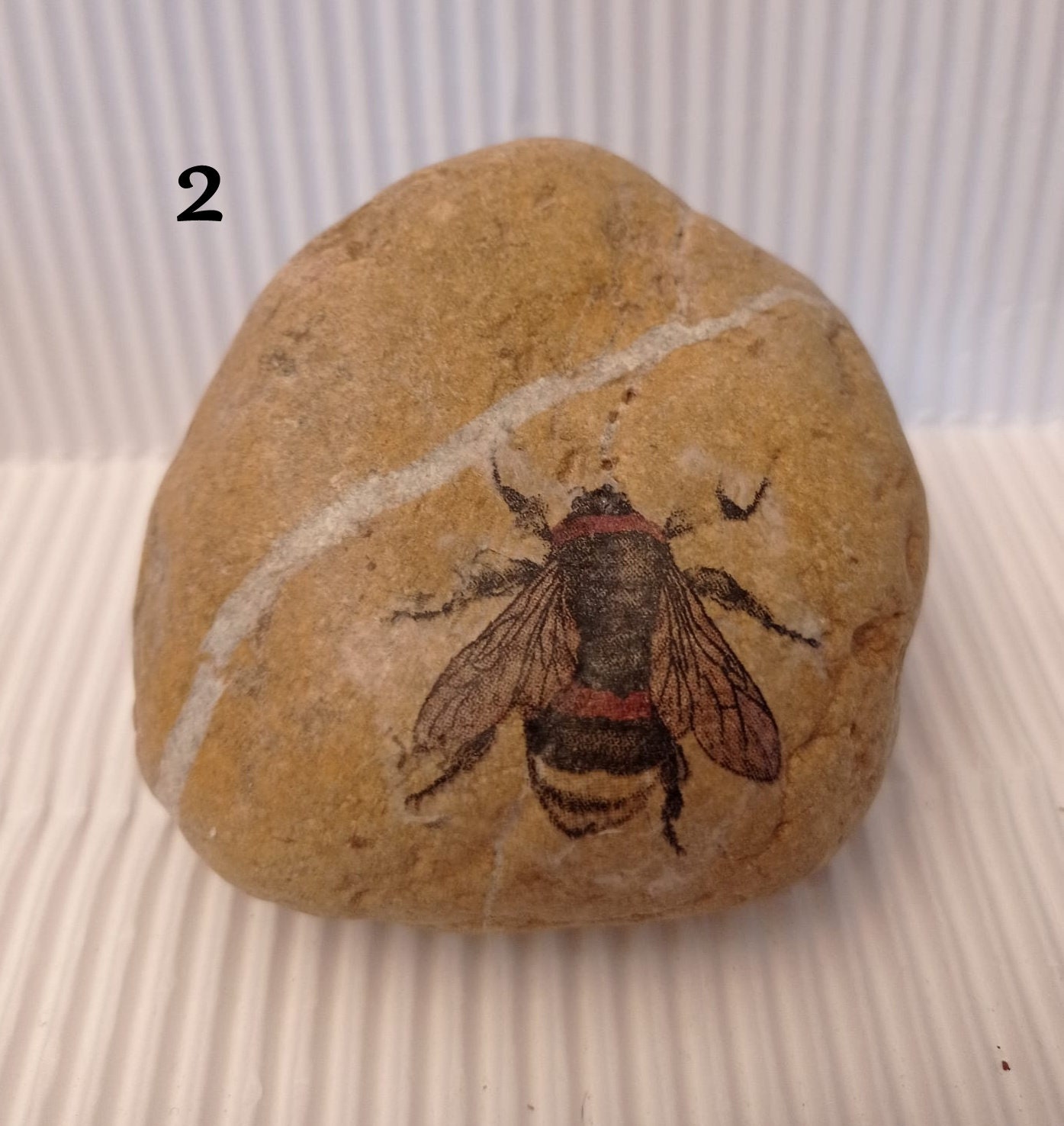 INSECT PAPERWEIGHT Decoupage Stone 3 Versions Paperweights - Etsy