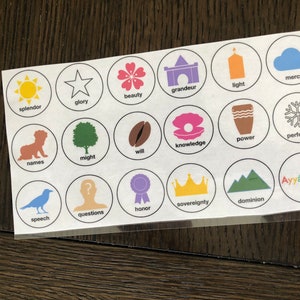 Baha’i Calendar Children’s Activity - Badi Months in English and Arabic ...