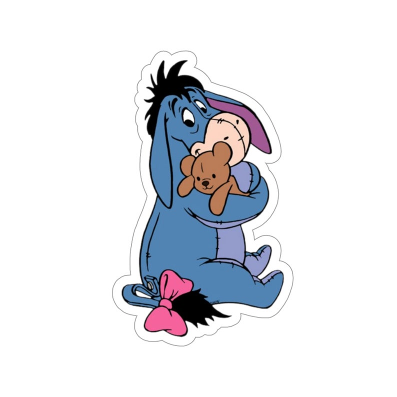 Eeyore Vinyl Sticker - Etsy
