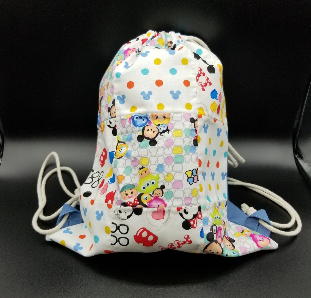 Drawstring Backpack, Tsumtsum Mickey Mouse Motif, All Ages, Adults ...