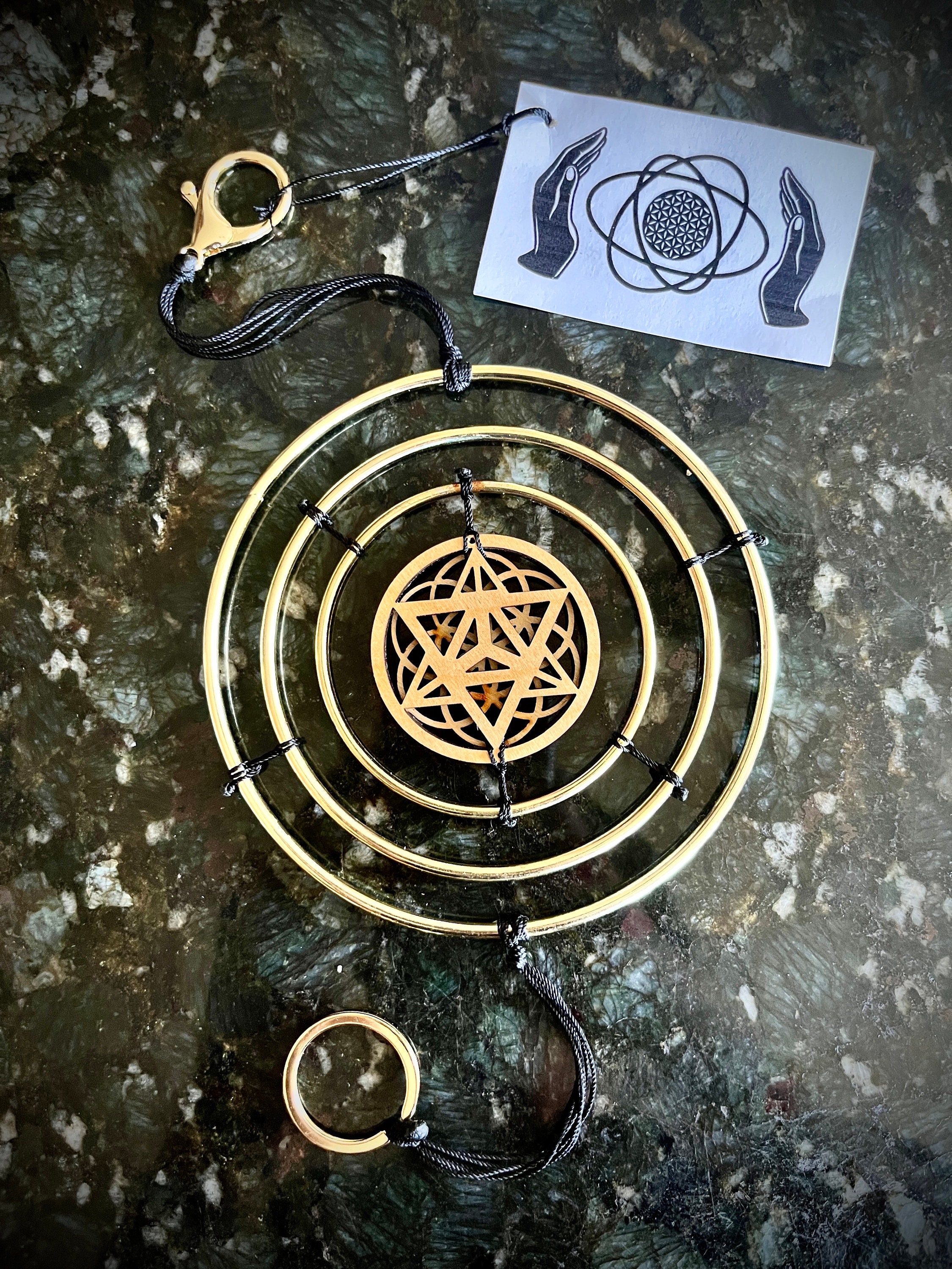 Dream Oscillator, Fidget Toy, Meditation, Sacred Geometry, Kinetic ...